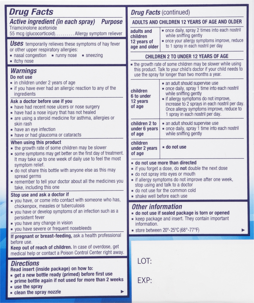 nasacort active ingredient