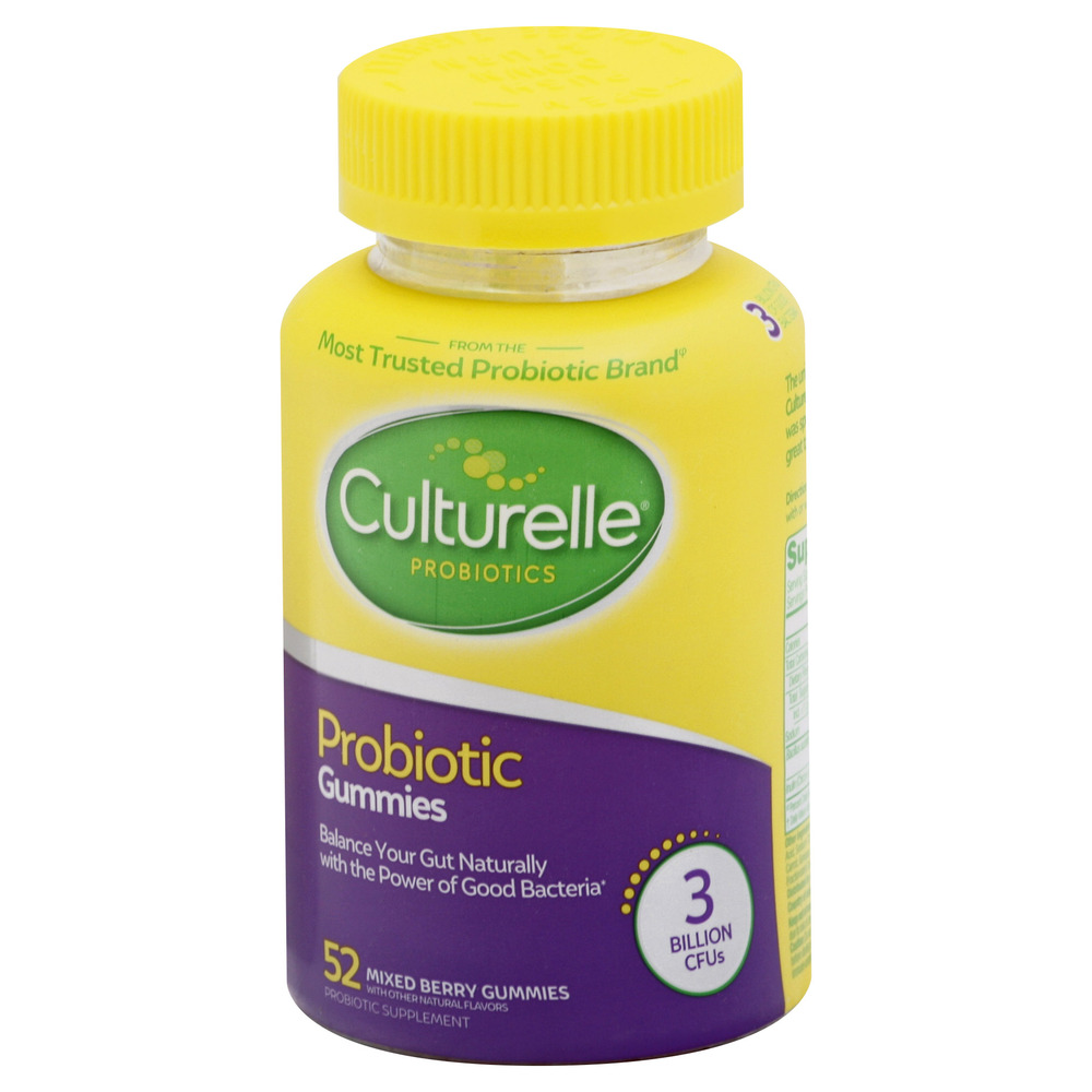Culturelle Probiotic + Prebiotic, Digestive & Immune Support, Gummies ...