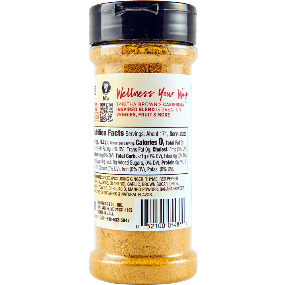 McCormick Salt Free Sunshine by Tabitha Brown All Purpose Seasoning ...