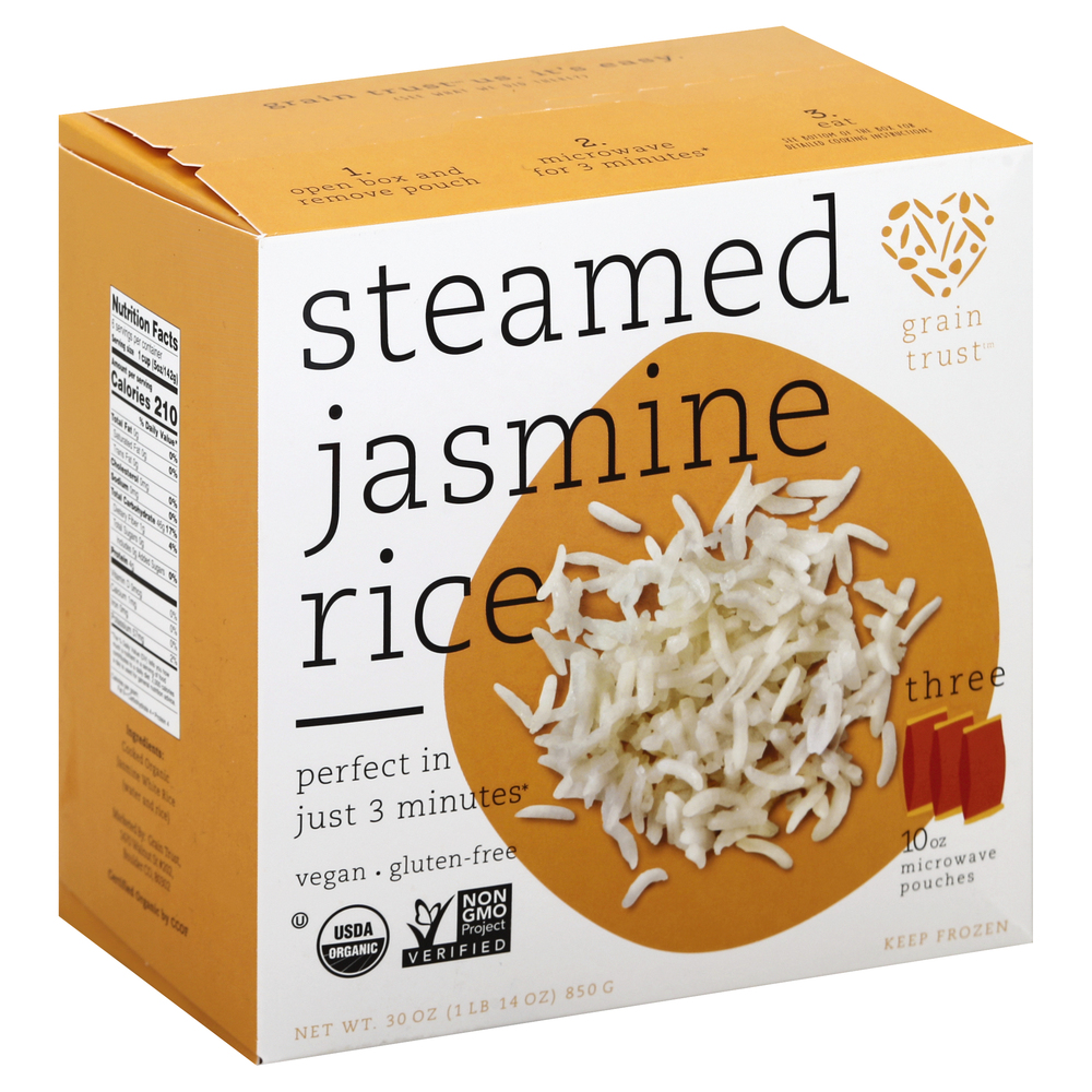 Grain Trust Rice, Steamed Jasmine-Main