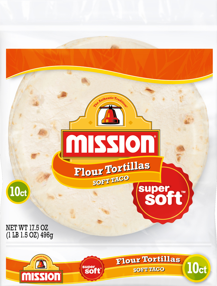 Mission Super Soft Tortillas, Flour, Soft Taco-Main