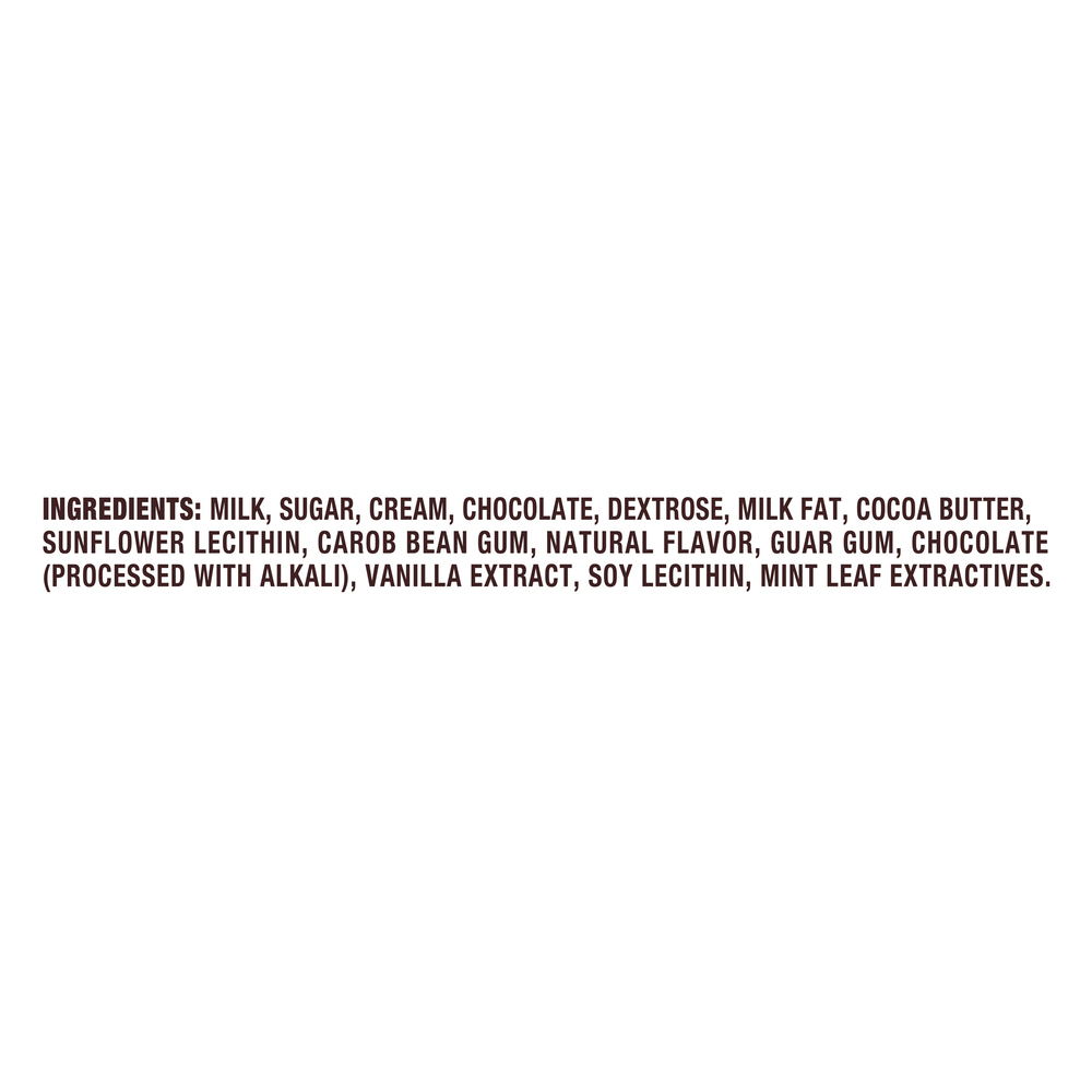 Talenti Gelato, Mediterranean Mint-Ingredients