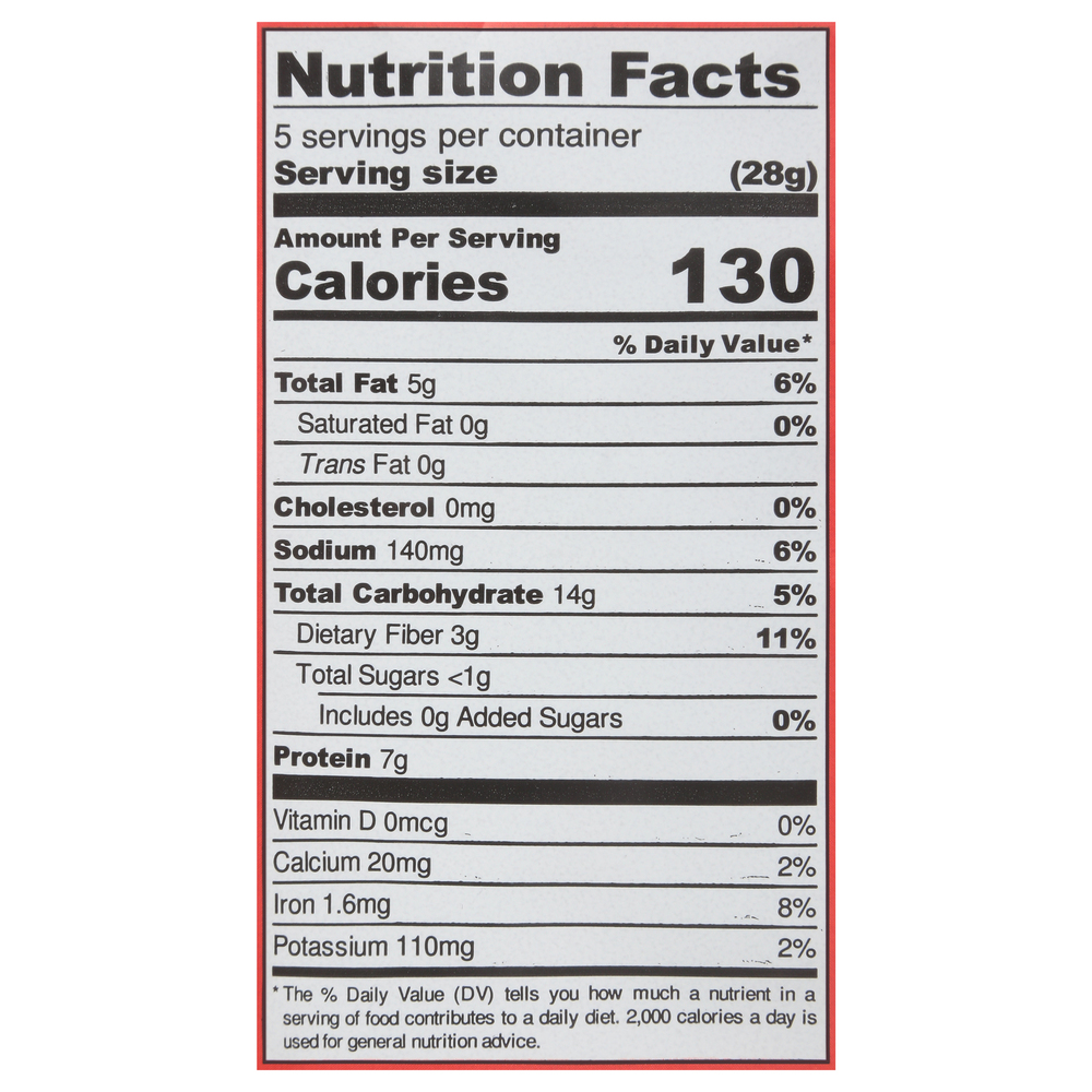 Iwon Organics Protein Puffs, Cheddar Cheese-Nutrition-Facts