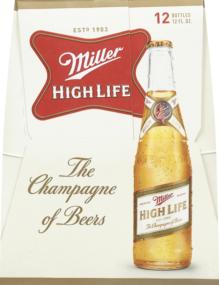 Miller High Life Beer-Planogram-Left