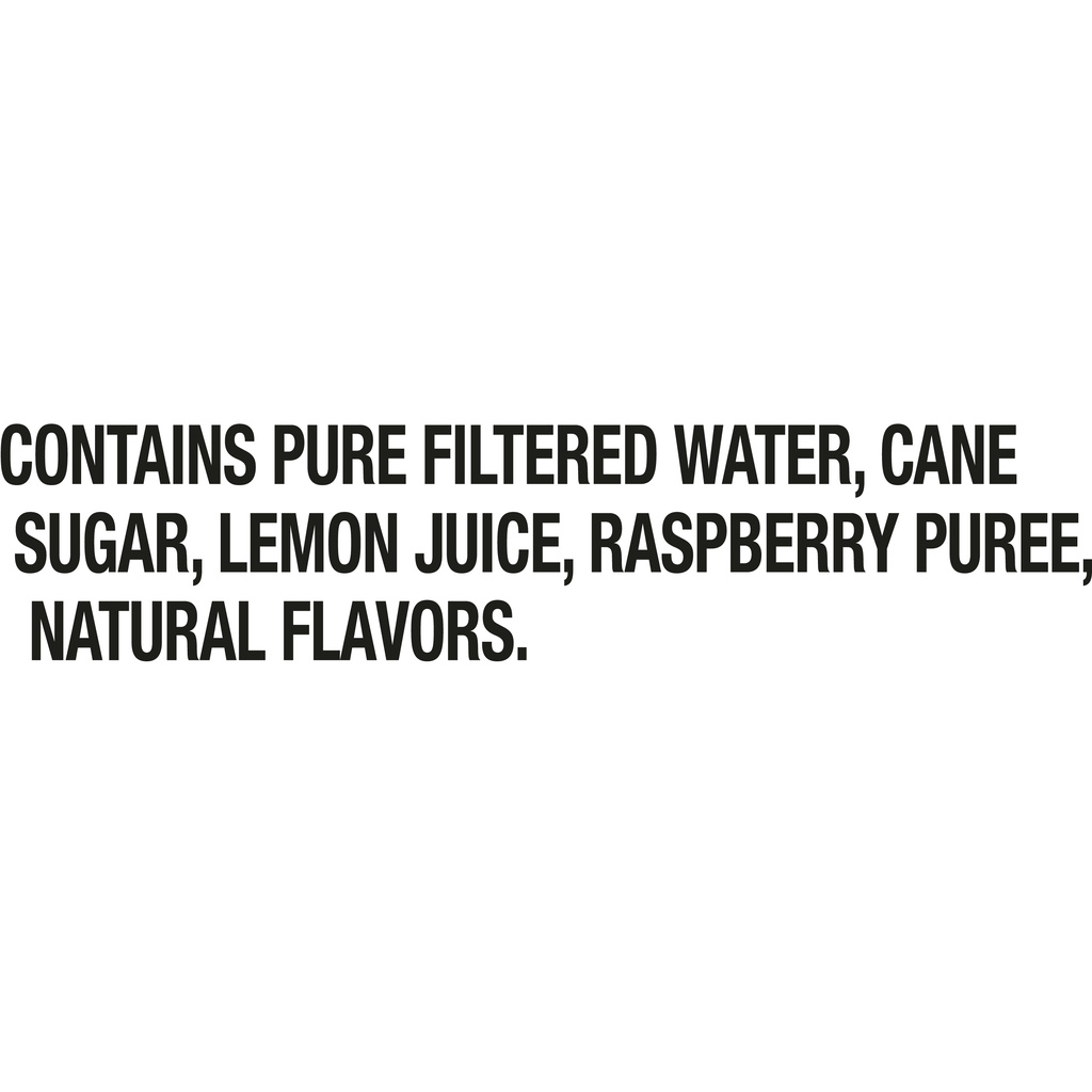 Simply Lemonade With Raspberry, All Natural Non-Gmo-Ingredients