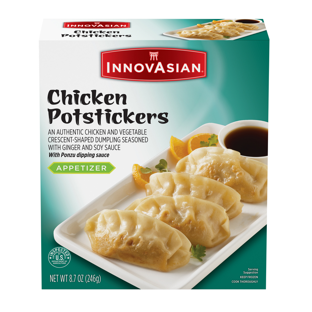InnovAsian Appetizer Chicken Potstickers-Ecom