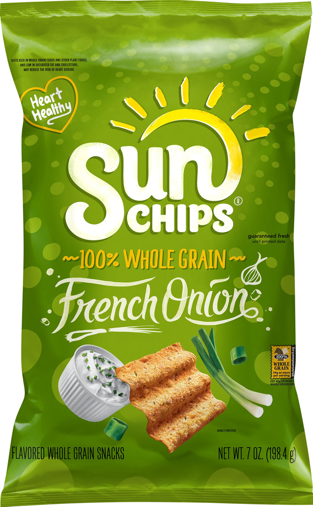 Sun Chips Whole Grain Snacks, French Onion-Main
