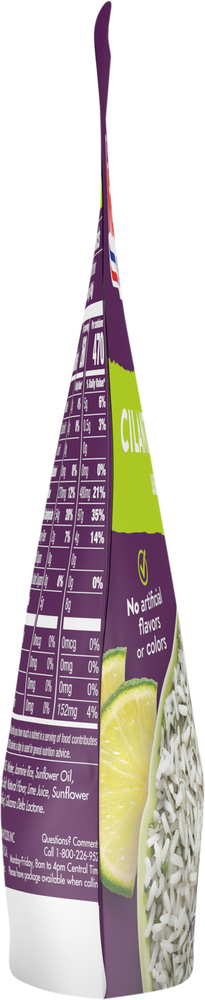 Mahatma Jasmine Rice, Cilantro Limon-Planogram-Left