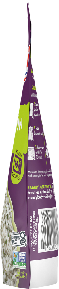 Mahatma Jasmine Rice, Cilantro Limon-Planogram-Right
