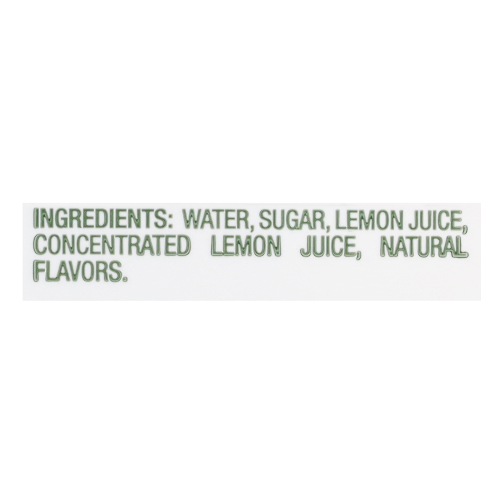 Florida's Natural Lemonade, Premium-Ingredients