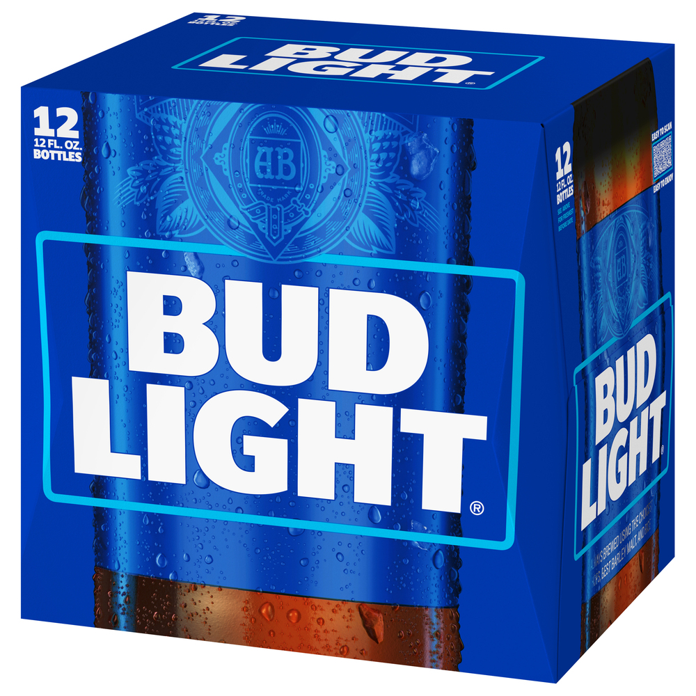 Bud Light Beer-Front-Right-Elevated