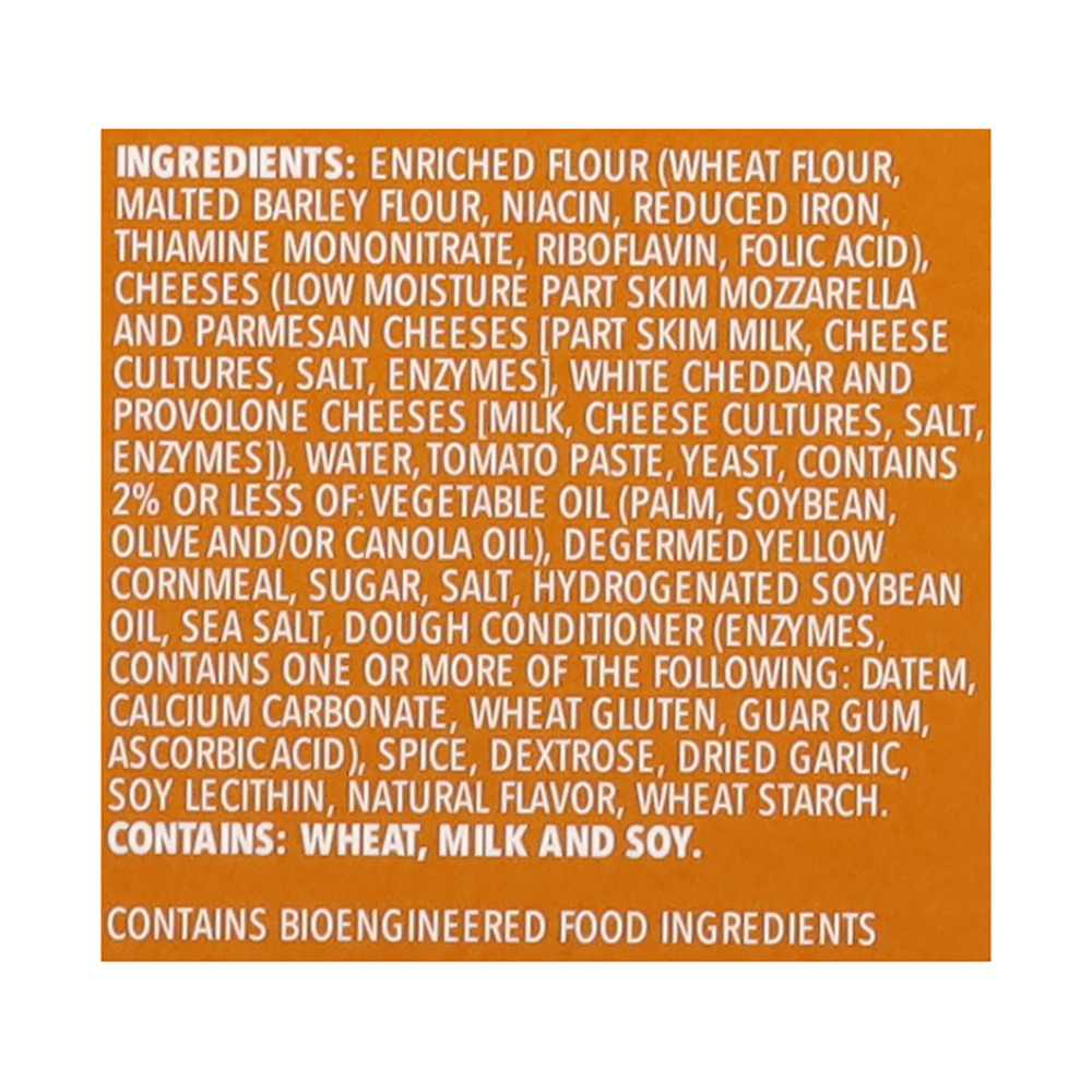 Freschetta Pizza, Four Cheese, Naturally Rising Crust-Ingredients