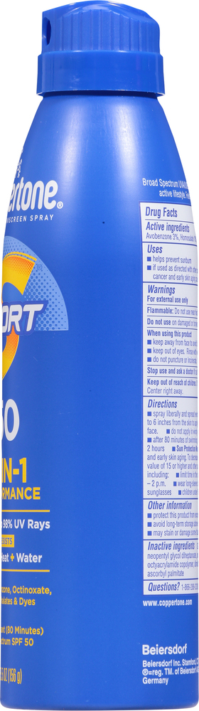 coppertone spray sunscreen