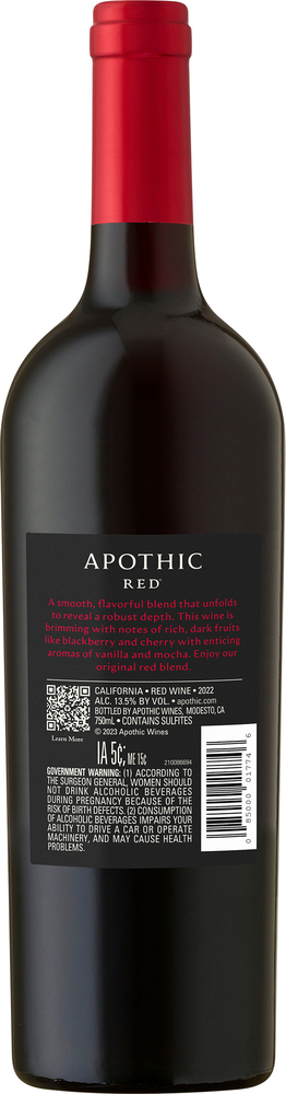 apothic red wine logo
