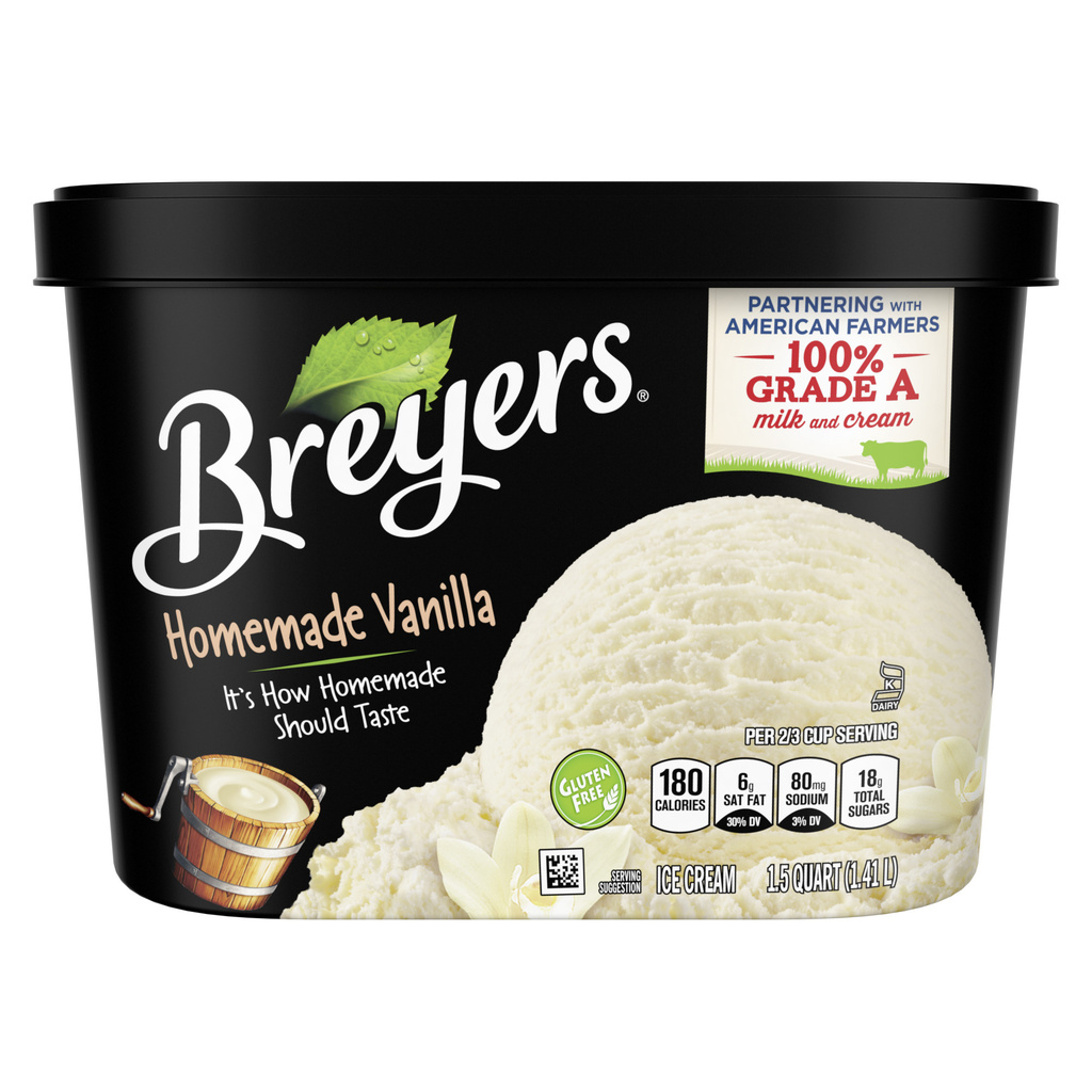 Breyers Ice Cream, Homemade Vanilla-Main