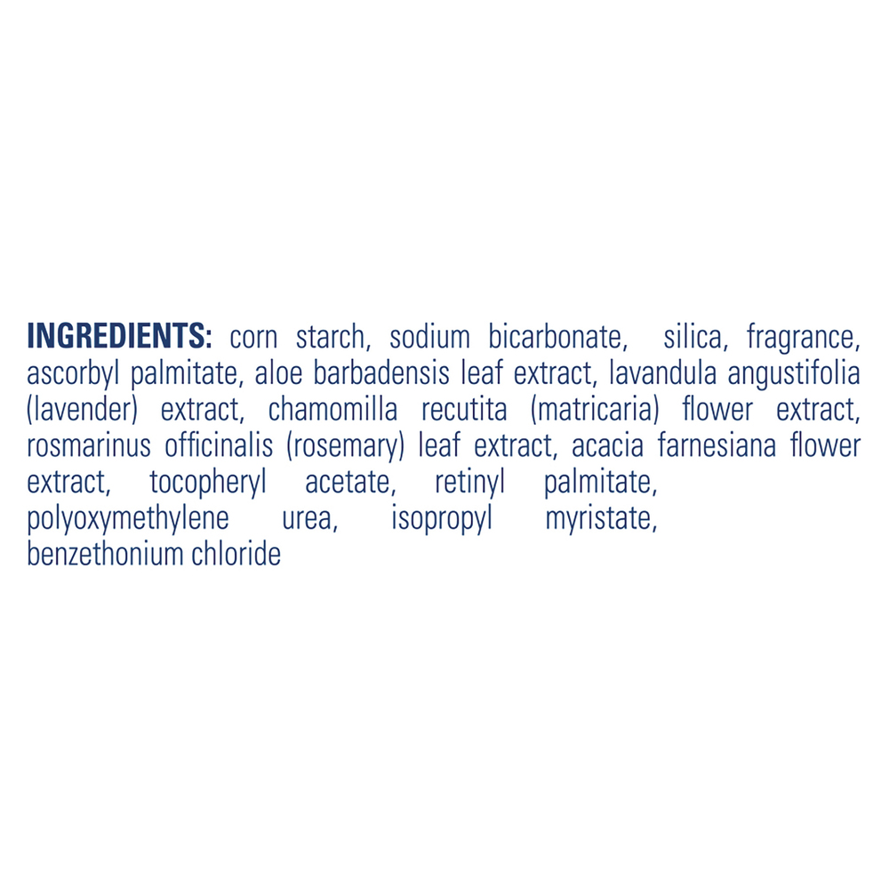 Gold Bond Body Powder, Comfort, Fresh Clean Scent-Ingredients