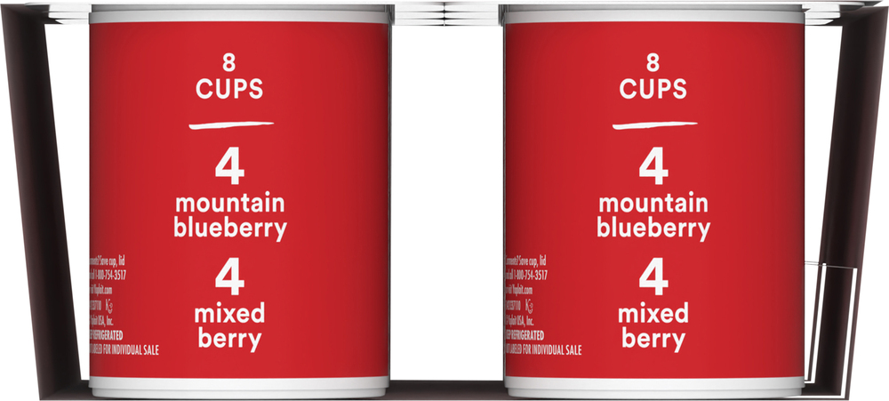 Yoplait Original Low Fat Mountain Blueberry/Mixed Berry Yogurt-Planogram-Right