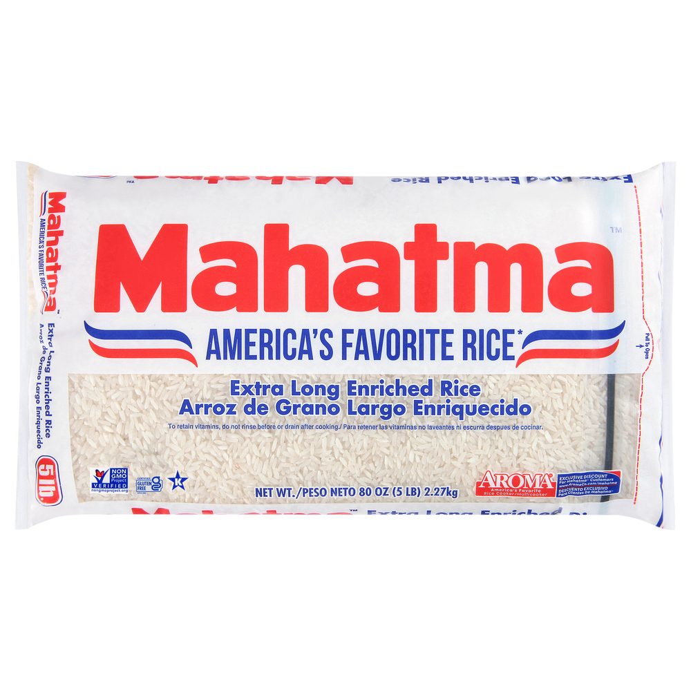 Mahatma Rice, Enriched, Extra Long-Main