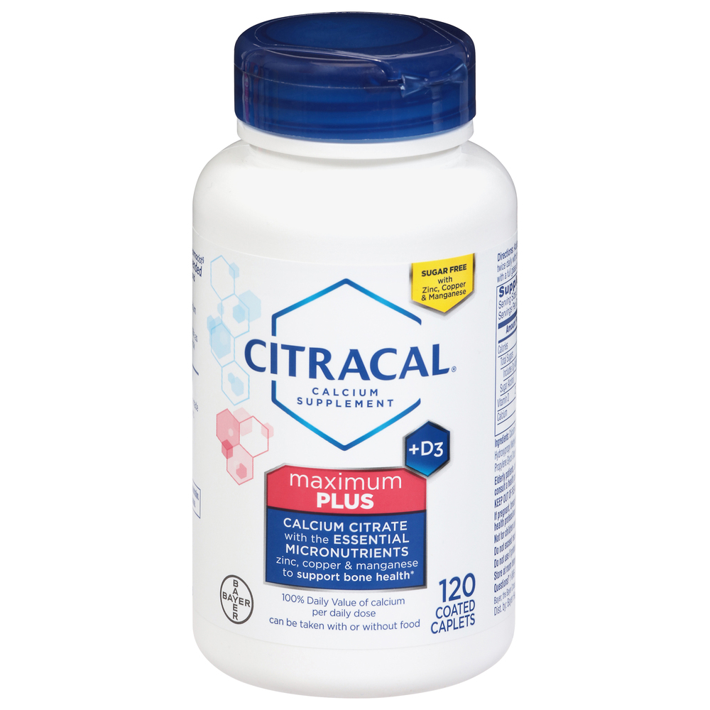 Citracal Calcium Citrate +D3, Maximum, Coated Caplets-Main