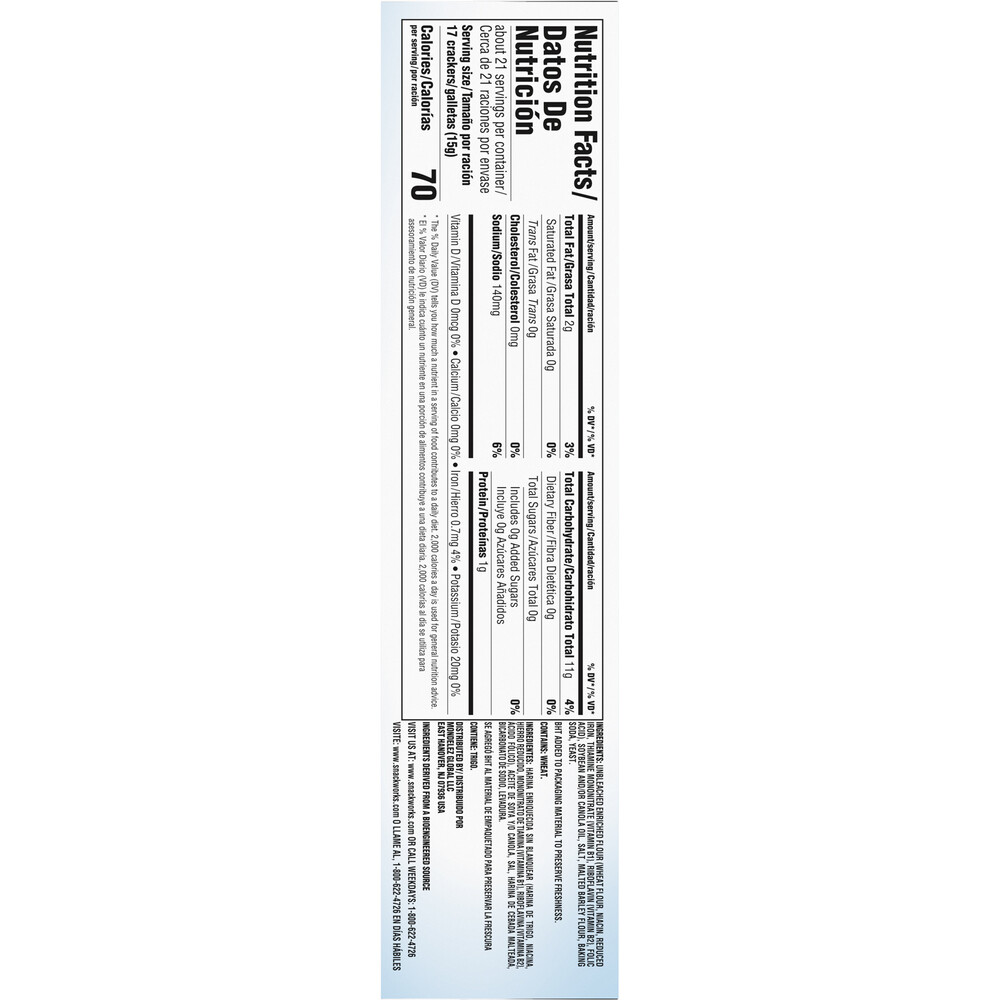 PREMIUM Premium Original Mini Saltine Crackers, 11 oz-Planogram-Right