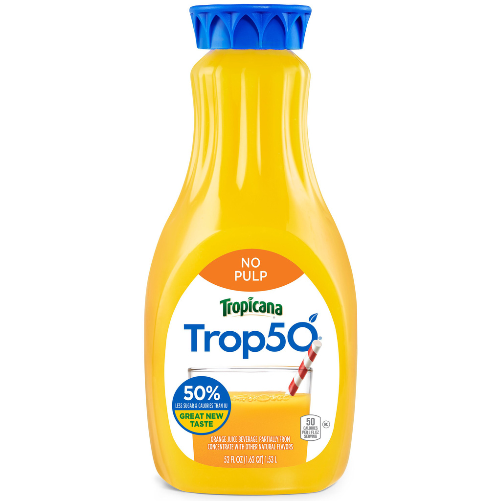 Tropicana Orange Juice, No Pulp-Hero