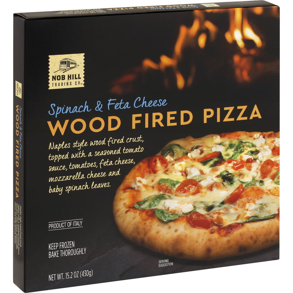 Nob Hill Trading Co. Spinach & Feta Cheese Wood Fired Pizza-Main