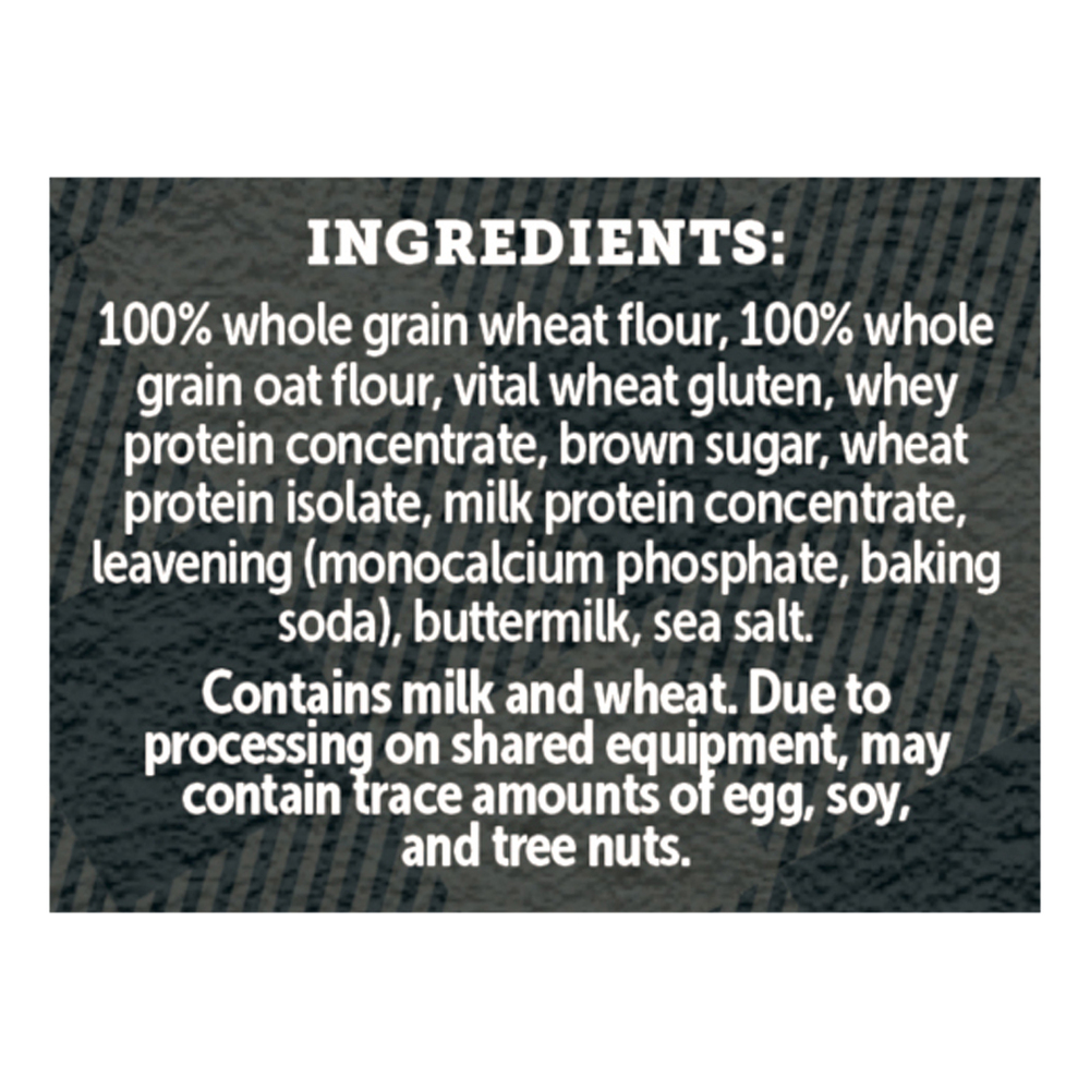 Kodiak Power Cakes Flapjack & Waffle Mix, Buttermilk-Ingredients