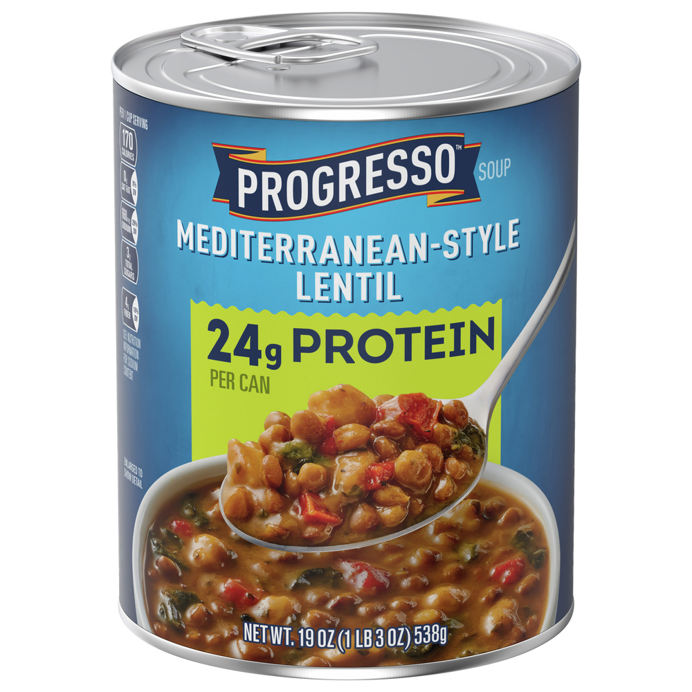 Progresso Soup, Mediterranean Style Lentil-Main