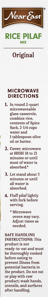 how to cook near east rice pilaf in oven