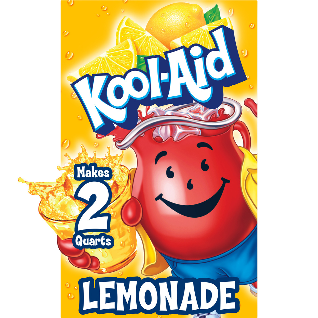 Kool-Aid Lemonade Unsweetened Drink Mix-Hero