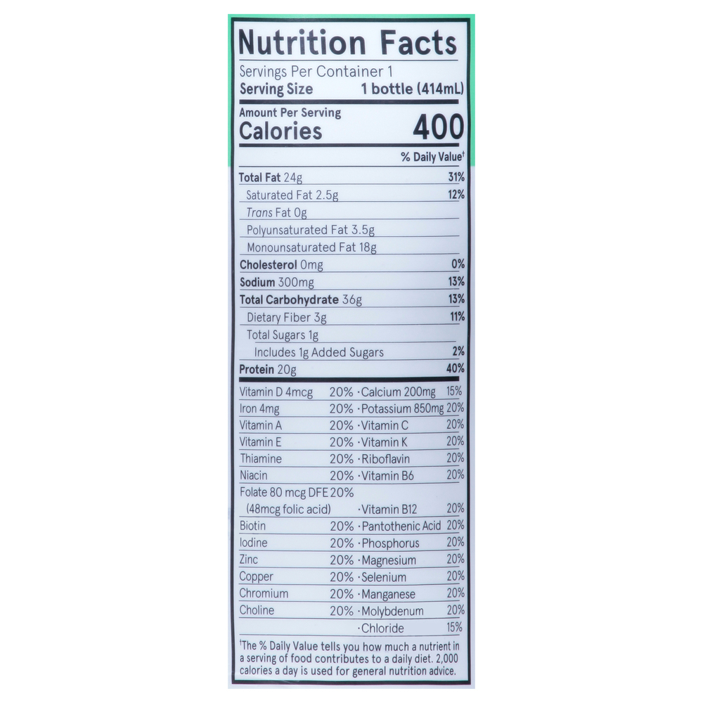 soylent serving size