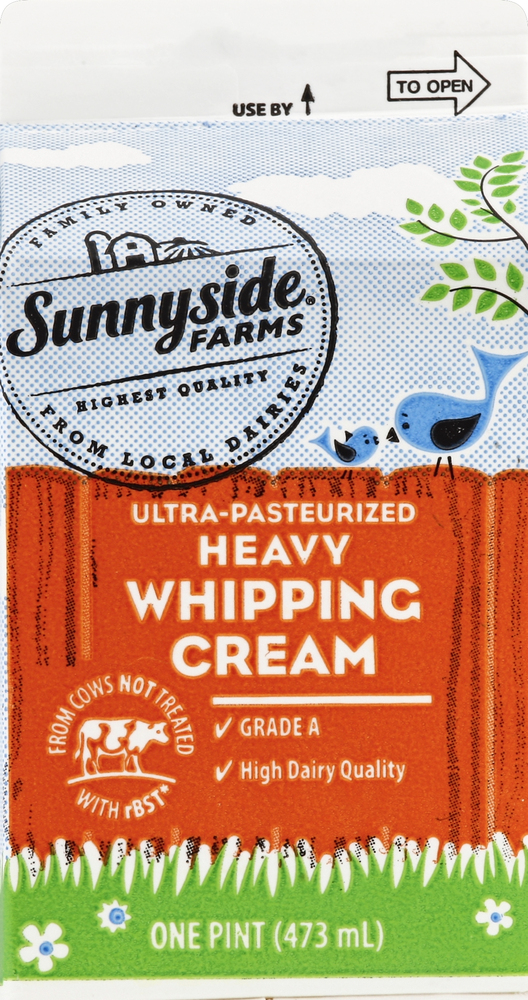 Sunnyside Farms Whipping Cream, Heavy-Ecom