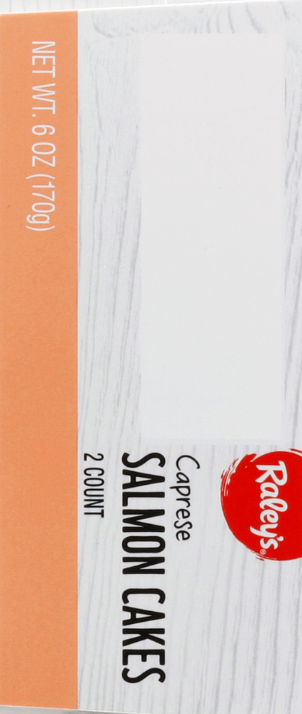 Raley's Caprese Salmon Cakes-Planogram-Left