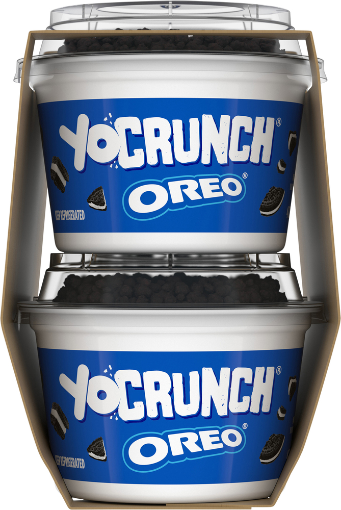 YoCrunch Oreo Yogurt, Lowfat, Vanilla, 1% Milkfat-Planogram-Right