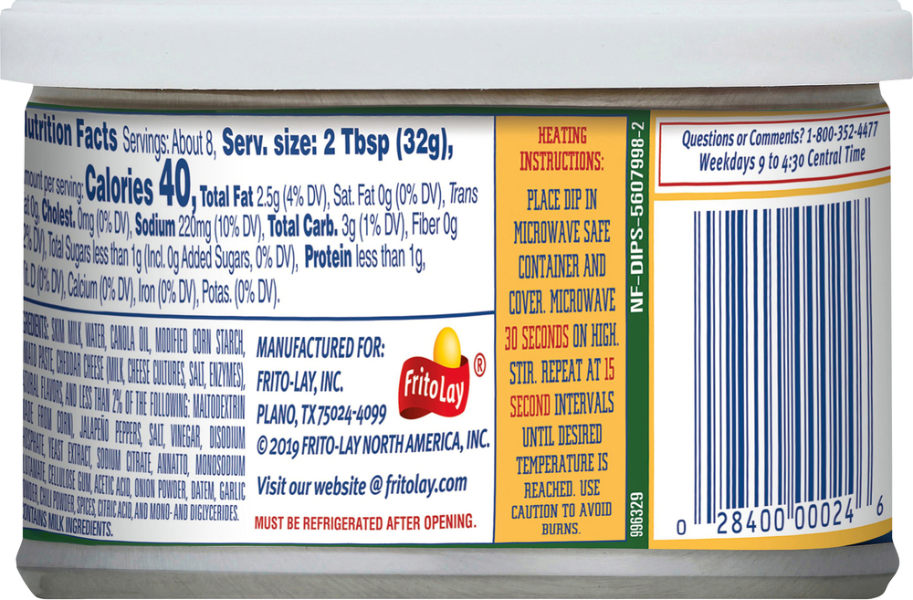 fritos dips jalapeno cheddar