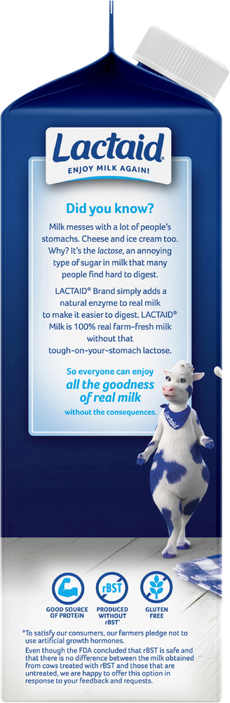 Lactaid Milk, 2% Reduced Fat, Lactose Free-Planogram-Left