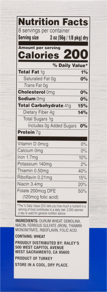 Raley's Medium Shells-Planogram-Right