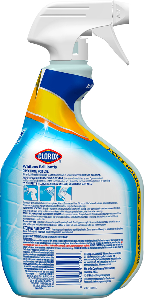 Clorox Plus Tilex Mold & Mildew Remover-Planogram-Back