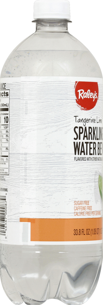 Raley's Tangerine Lime Sparkling Water Beverage-Planogram-Left