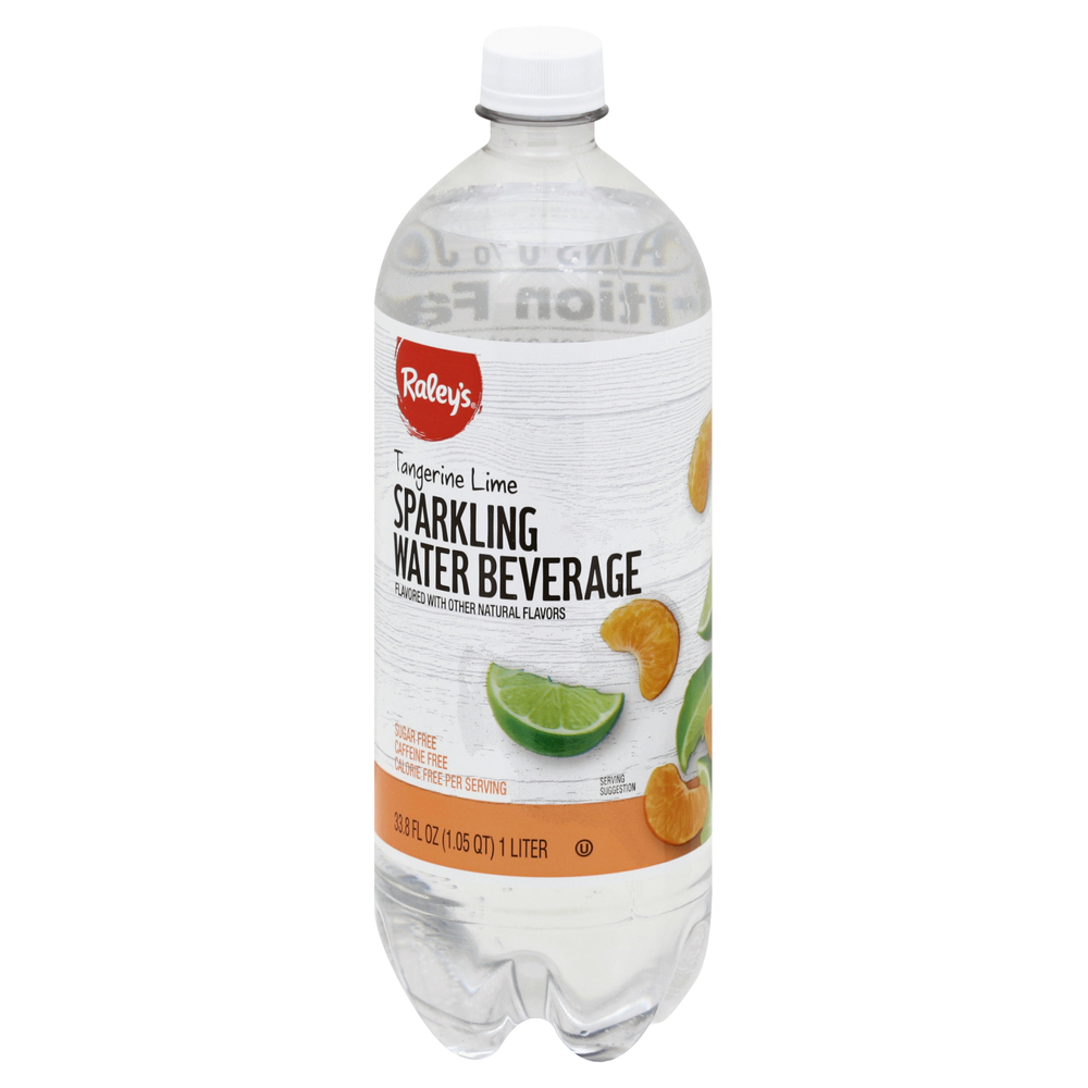 Raley's Tangerine Lime Sparkling Water Beverage-Main