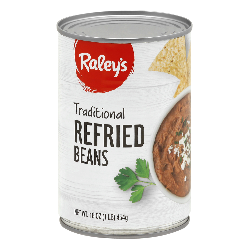 canned refried beans