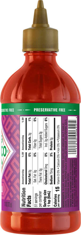 Tabasco Sauce, Sweet & Spicy-Planogram-Right