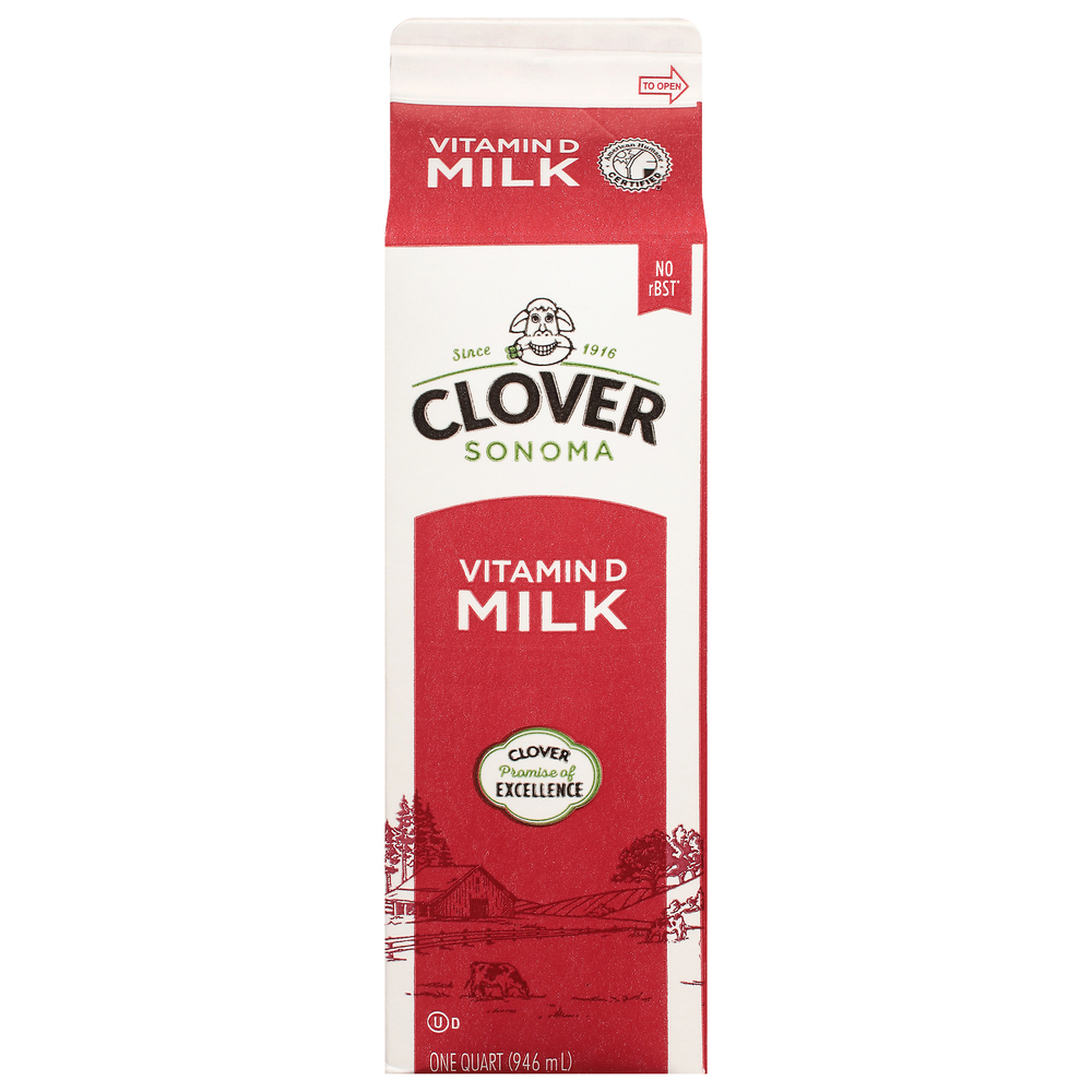 Clover Sonoma Milk, Vitamin D