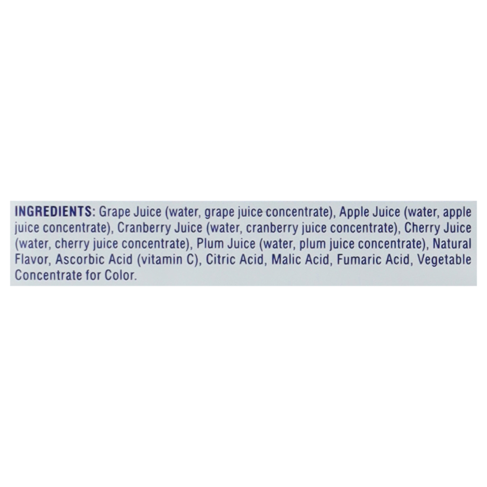 Ocean Spray 100% Juice, Cranberry Cherry Flavor-Ingredients