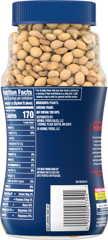 Planters Unsalted Peanuts