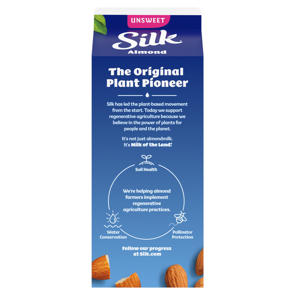 Silk Unsweetened Almond Milk Ingredients