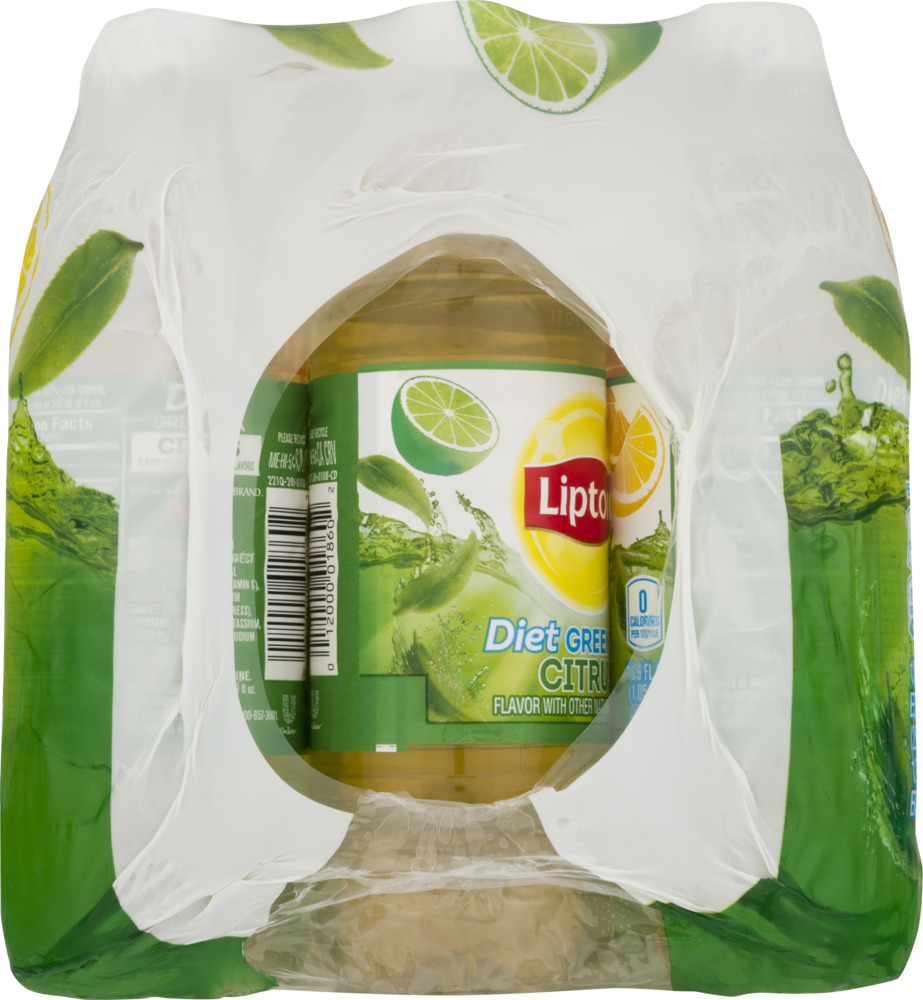 Lipton Diet Green Tea Iced Tea, Citrus-Planogram-Left