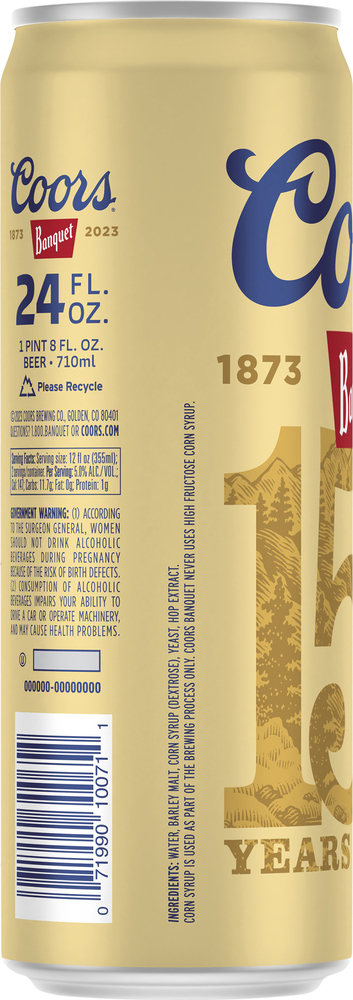 Coors Banquet Beer-Planogram-Left