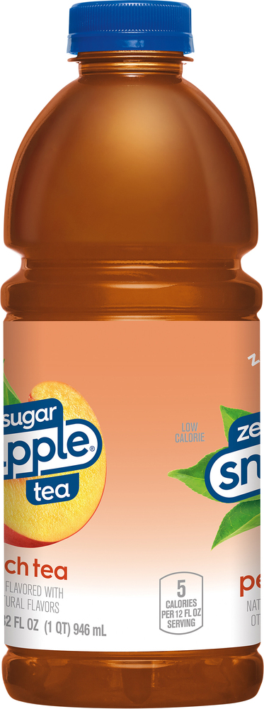 Snapple Tea, Zero Sugar, Peach-Planogram-Left