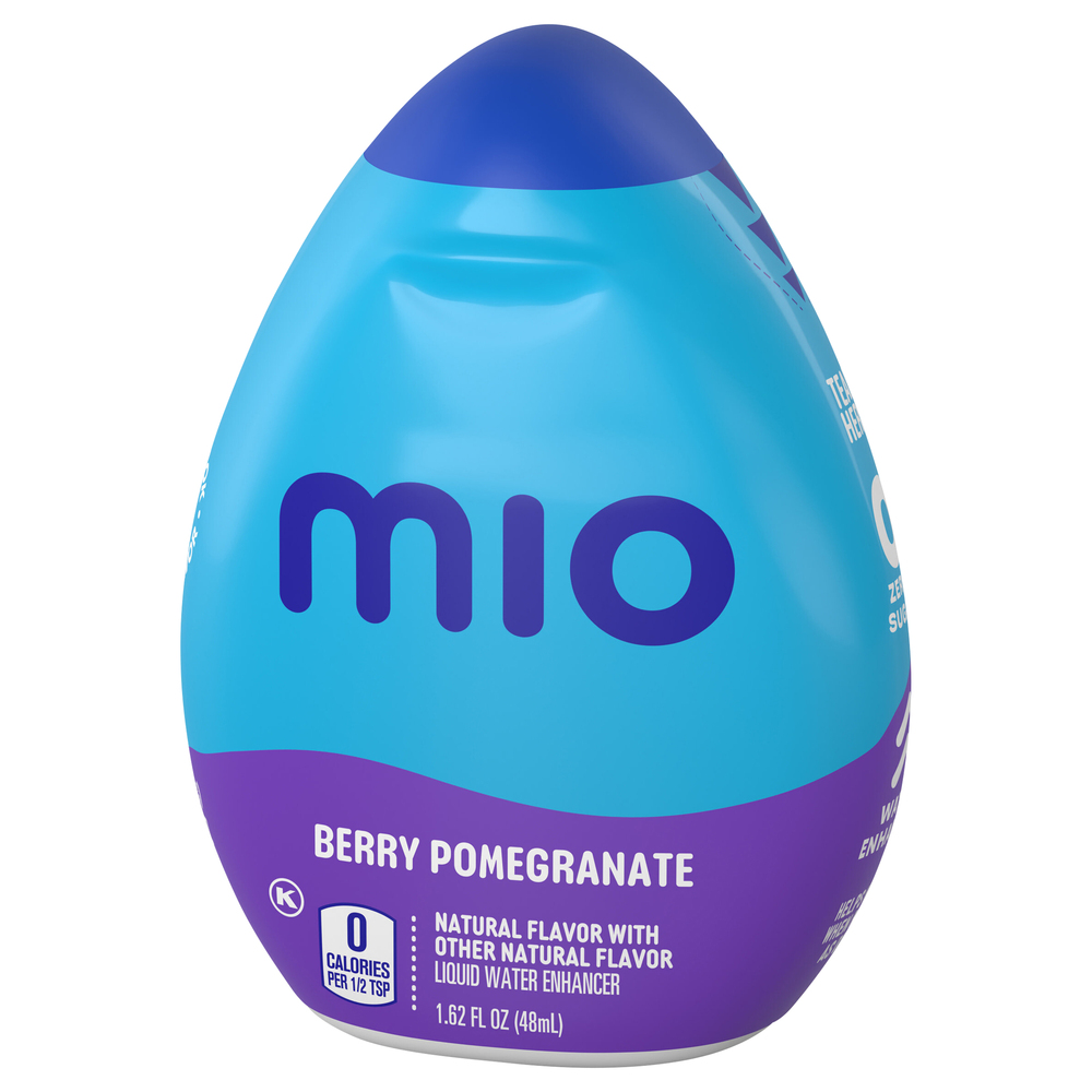 MiO Liquid Water Enhancer, Berry Pomegranate-Front-Right-Elevated